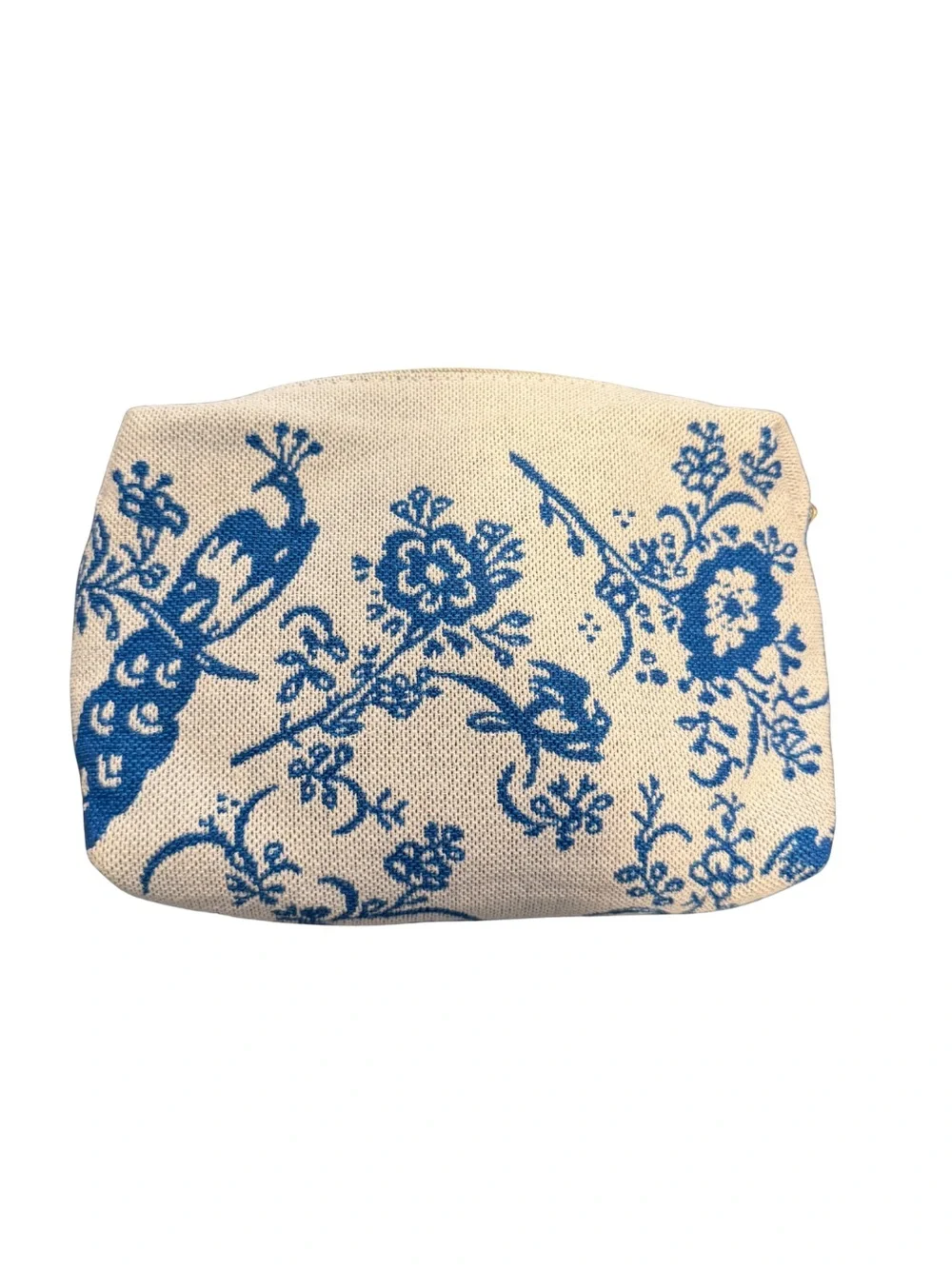 Bags | New Klm Rituals Airline Amenity Kit Blue Floral Travel Toiletry ...